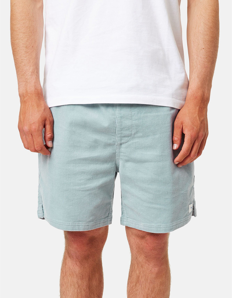 KATIN Cord Local Mens Shorts - LIGHT BLUE - M | Tillys