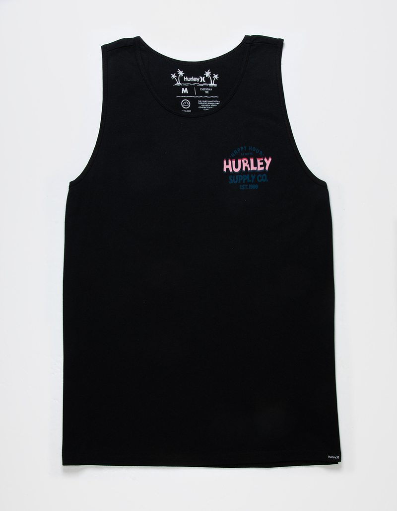 HURLEY Everyday Mai Tai Mens Tank Top - BLACK - M | Tillys