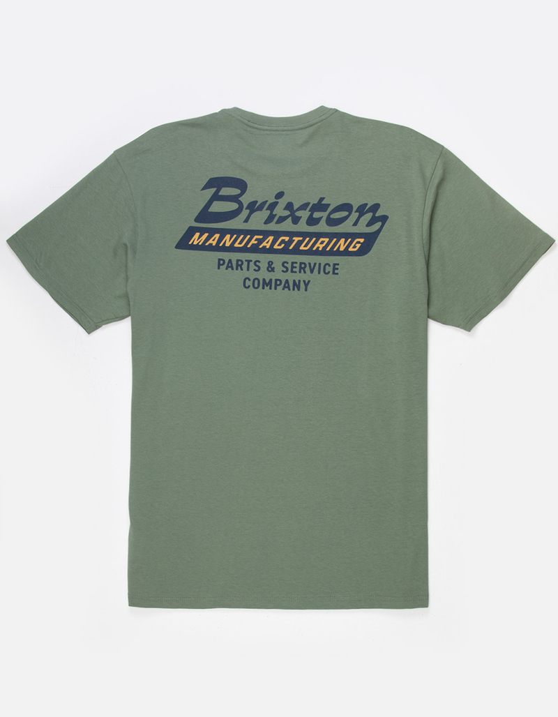 BRIXTON Township Tailored Mens Tee - GREEN | Tillys