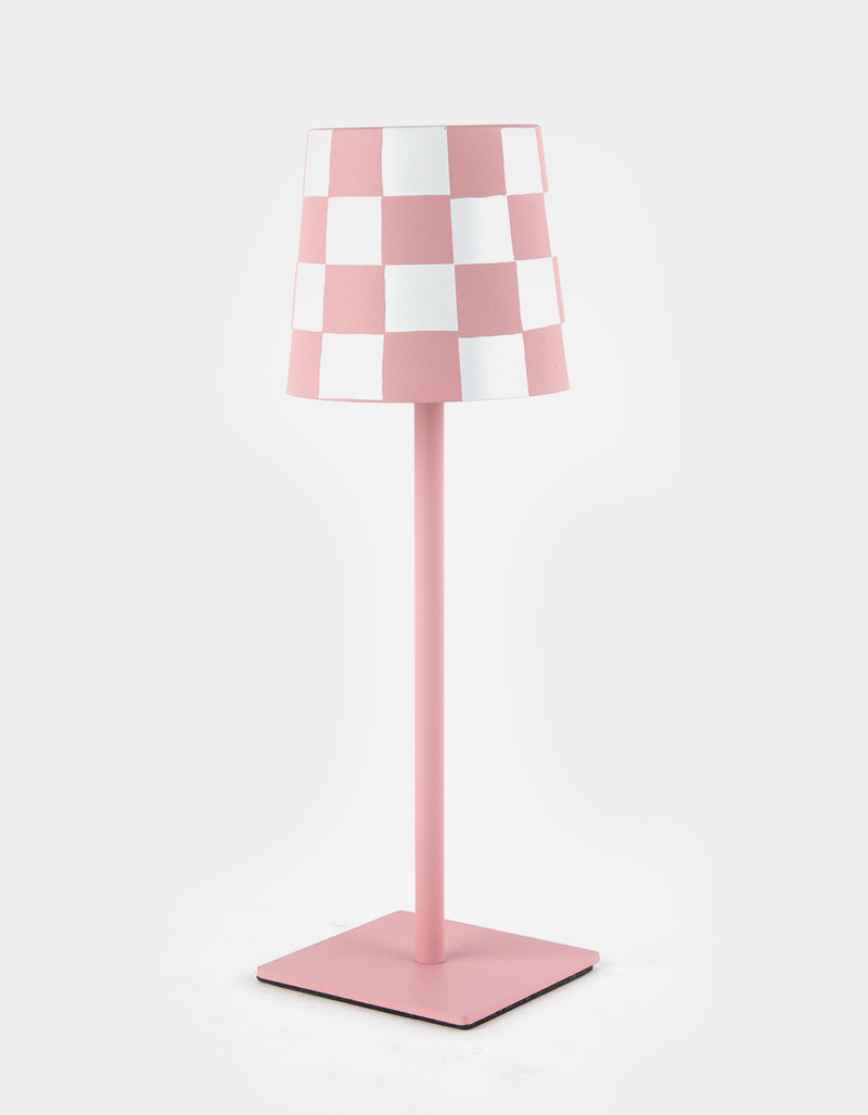Checker LED Lamp - PINK | Tillys