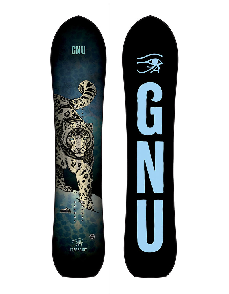 GNU Free Spirit Snowboard - BLACK COMBO | Tillys