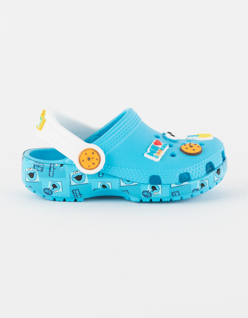 CROCS Cookie Monster Toddler Classic Clogs - BLUE/WHT | Tillys