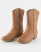 DV By Dolce Vita Lorde Girls Ankle Cowboy Boots - TAN | Tillys