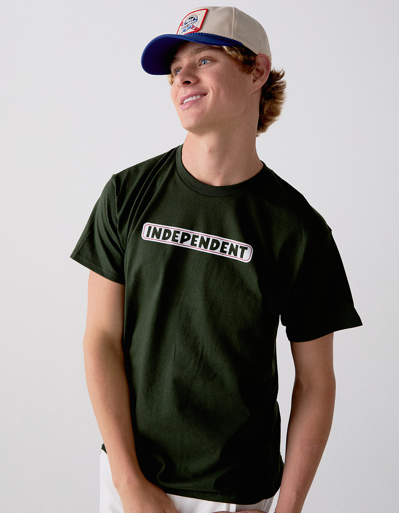INDEPENDENT Bar Logo Mens Tee - OLIVE | Tillys