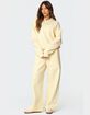 EDIKTED Bonney Bow Detail Sweatpants - YELLOW | Tillys