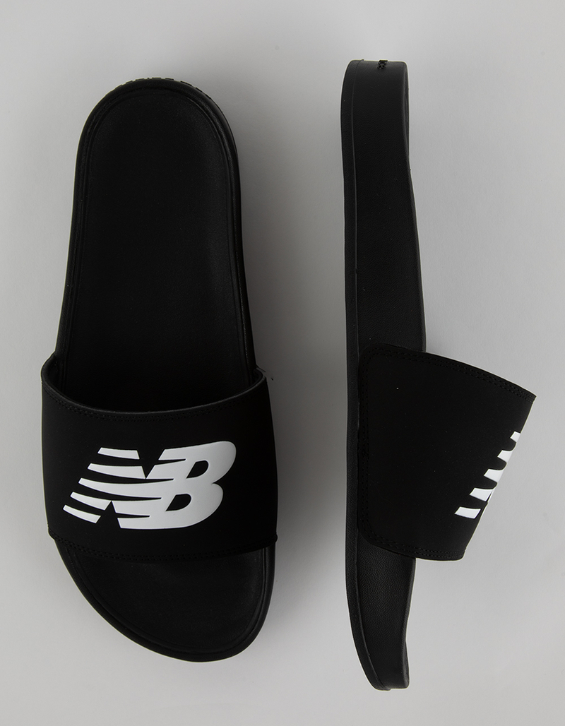 NEW BALANCE 200 Mens Slide Sandals - BLK/WHT - 12 | Tillys