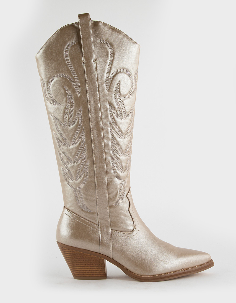 COCONUTS by Matisse Dixie Womens Tall Western Boots - GOLD - 8.5 | Tillys