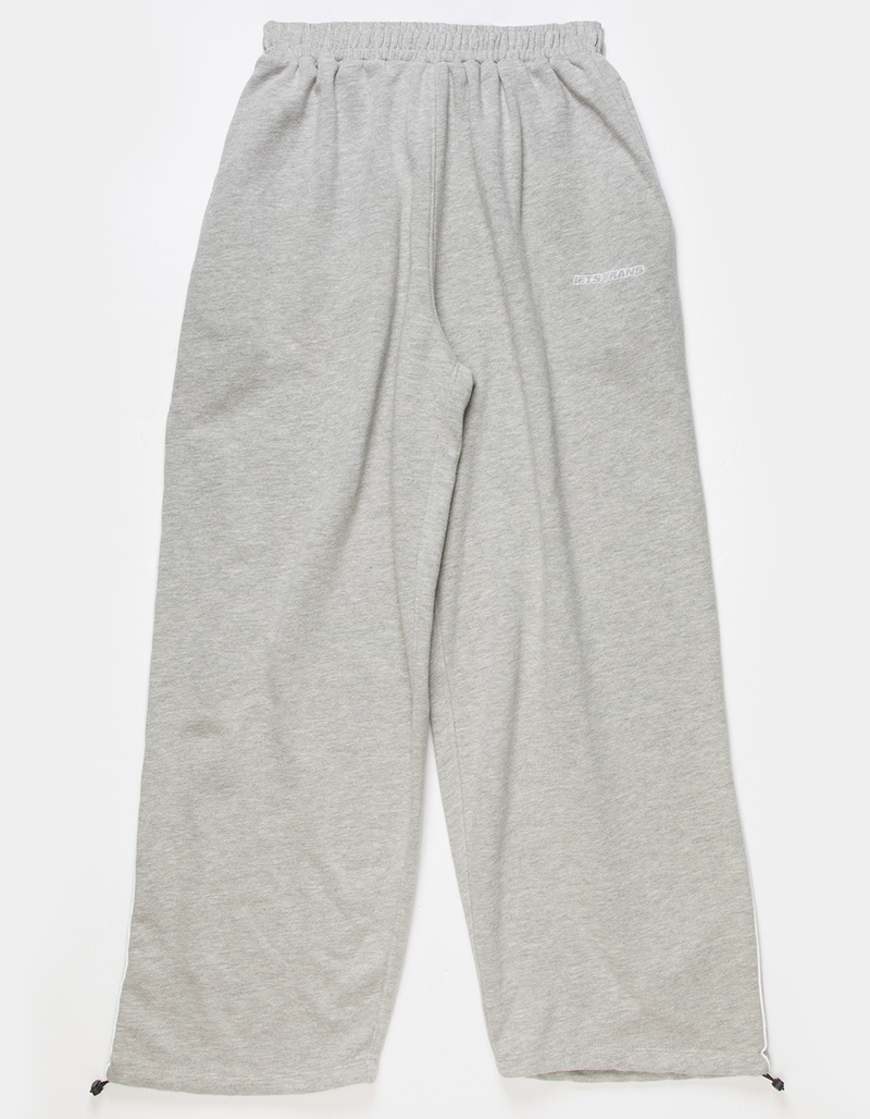 IETS FRANS If Harri Wide Leg Womens Jogger Pants - HEATHER GRAY - M ...