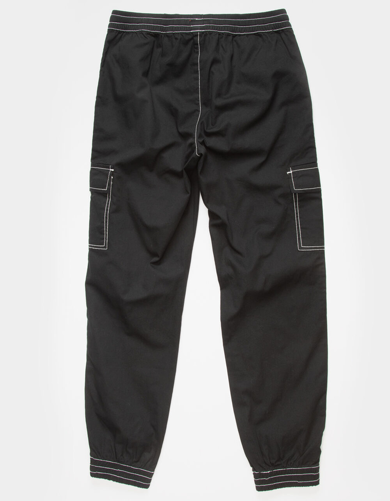 DICKIES Cargo Girls Twill Joggers - BLACK | Tillys