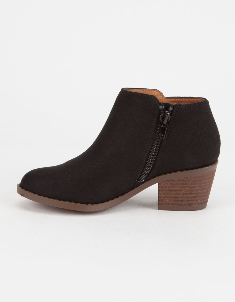 SODA Short Black Girls Booties - BLACK - 13 | Tillys