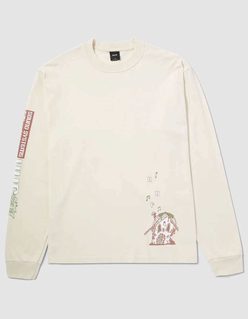 HUF Sound Systems Mens Tee - BONE - XL | Tillys