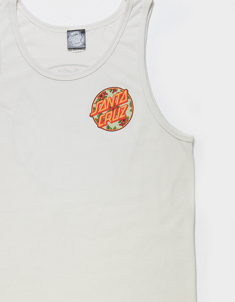 SANTA CRUZ On Vacation Mens Tank Top - NATURAL | Tillys