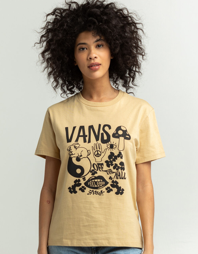 VANS Mind Womens Oversized Tee - TAUPE | Tillys