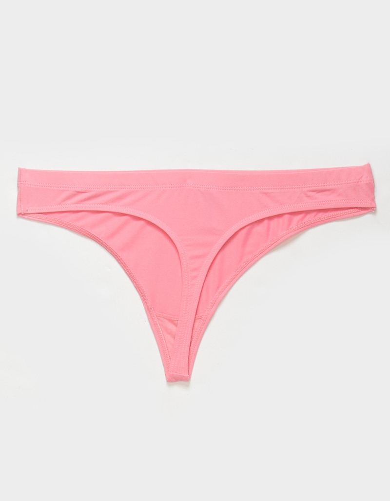 Sky And Sparrow Brushed Micro Thong Pink Tillys