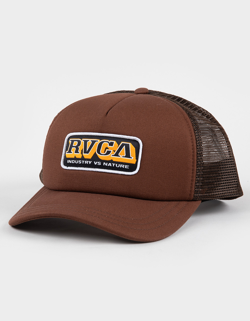 RVCA Service Trucker Hat - CHOCOLATE - ONE SIZE | Tillys