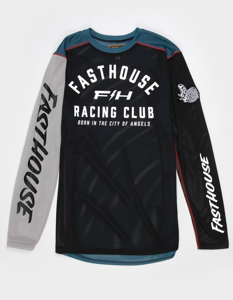 FASTHOUSE Grindhouse Air-Cooled Club Mens Long Sleeve Jersey - BLACK ...