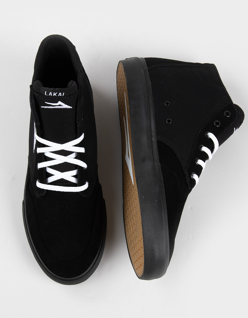 LAKAI Riley 3 High Mens Shoes - BLK/BLK - 8.5 | Tillys