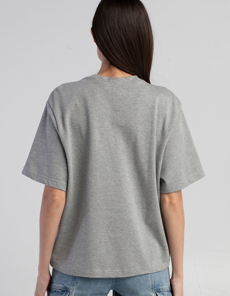 NIKE Sportswear Essential Womens Boxy Tee - HEATHER GRAY | Tillys