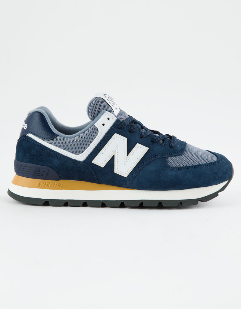 NEW BALANCE 574 Rugged Mens Shoes - NAVY | Tillys