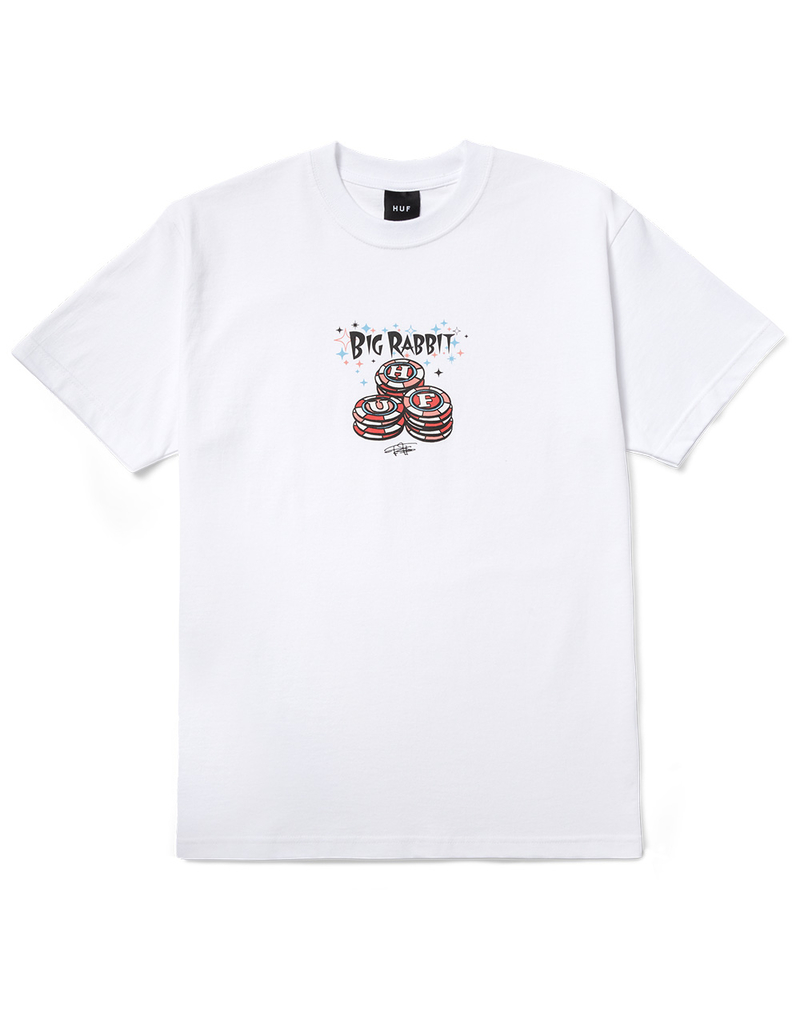HUF x Freddie Gibbs Chips Mens Tee - WHITE - L | Tillys