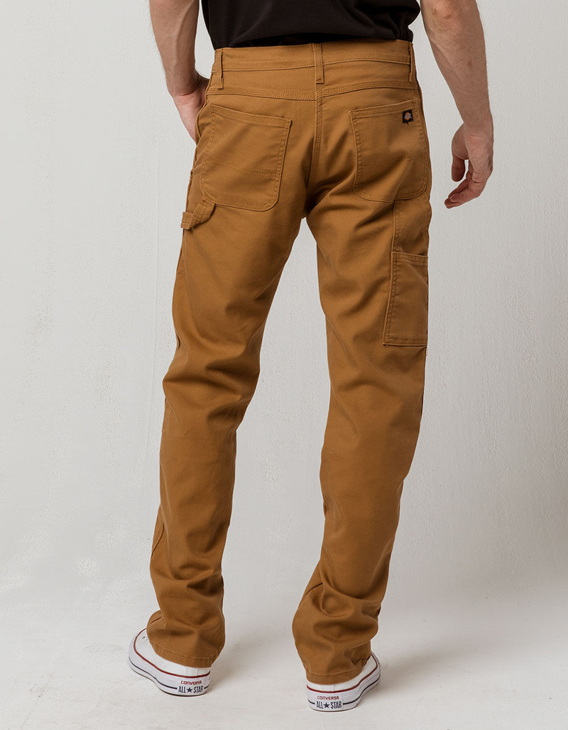 Dickies Flex Regular Fit Straight Leg Tough Max Stonewashed Brown Duck
