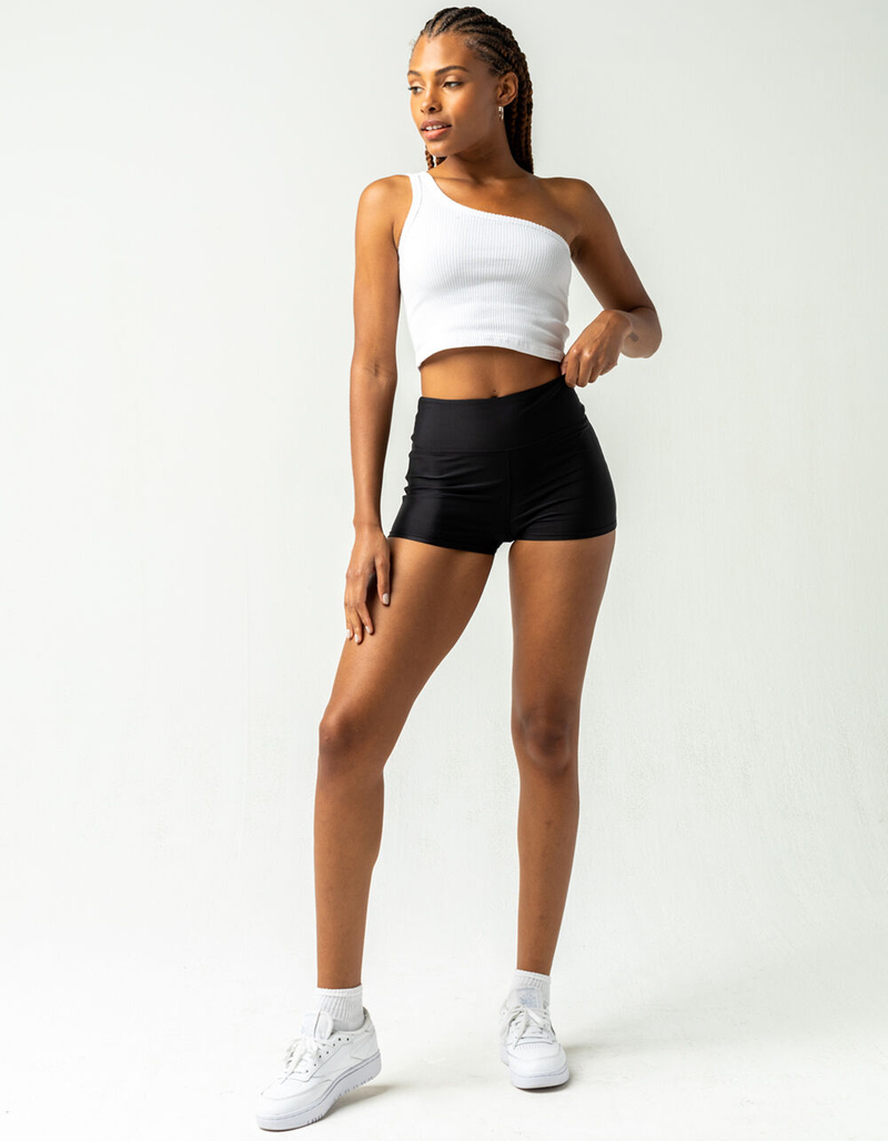 FULL TILT Womens Swim Shorts - BLACK | Tillys