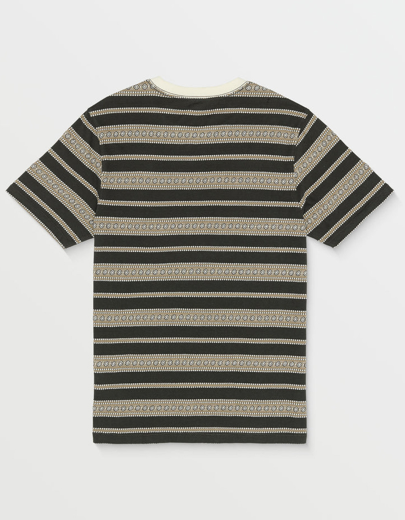 VOLCOM Gleamstone Mens Stripe Tee - BLACK COMBO - XL | Tillys