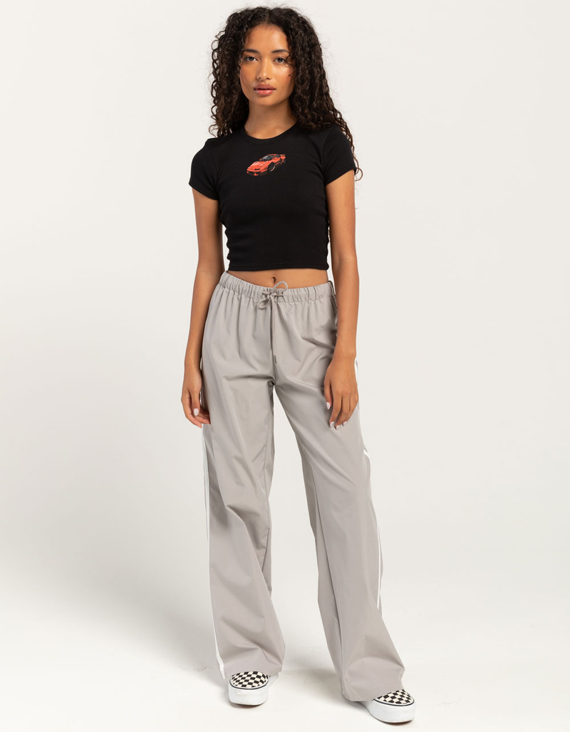 RSQ Womens Low Rise Track Pants - LIGHT GRAY | Tillys