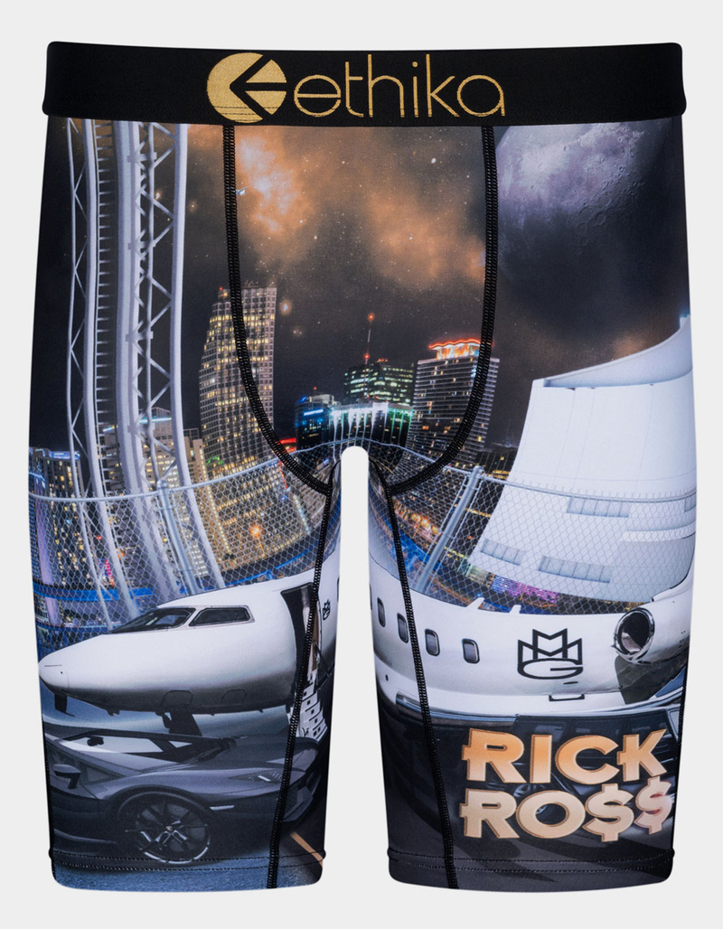 ETHIKA Rick Ross Flying Private Staple Mens Boxer Briefs - MULTI - S ...