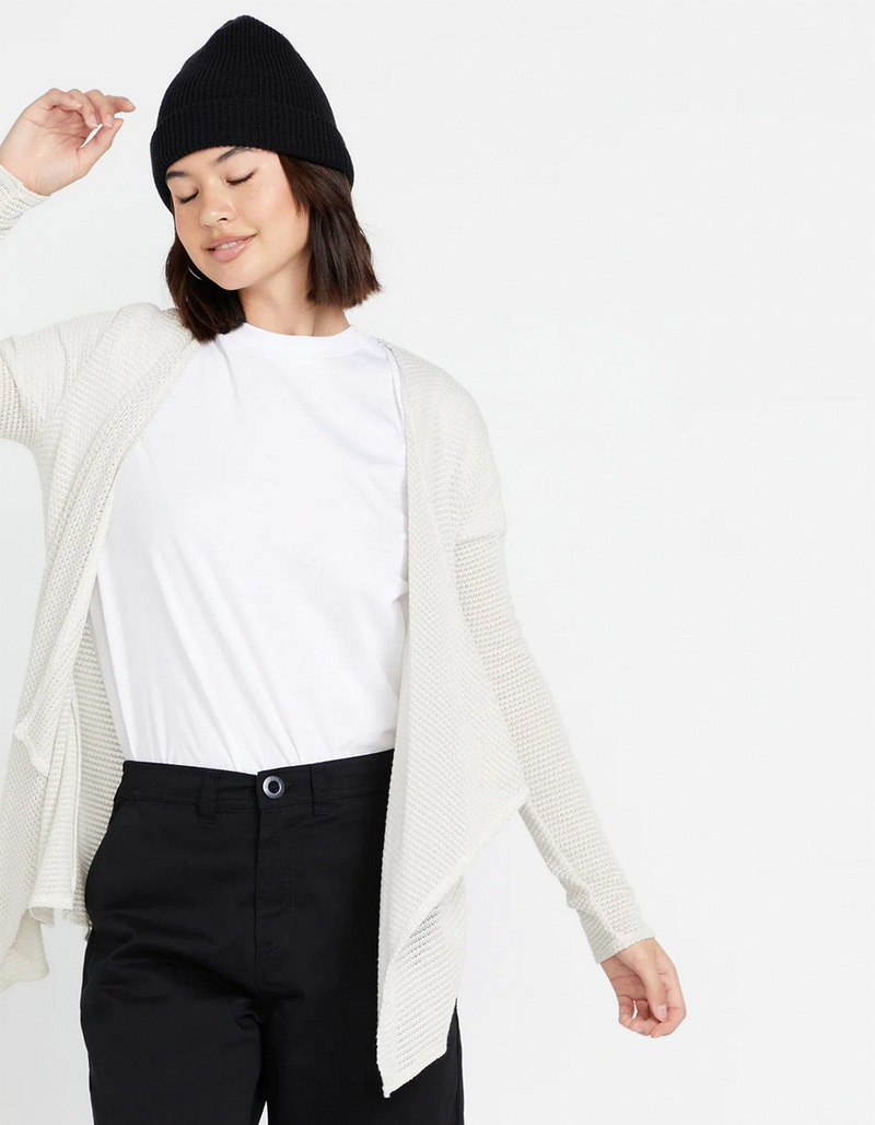 VOLCOM Go Go Wrap Womens Cardigan - OATMEAL - XL | Tillys