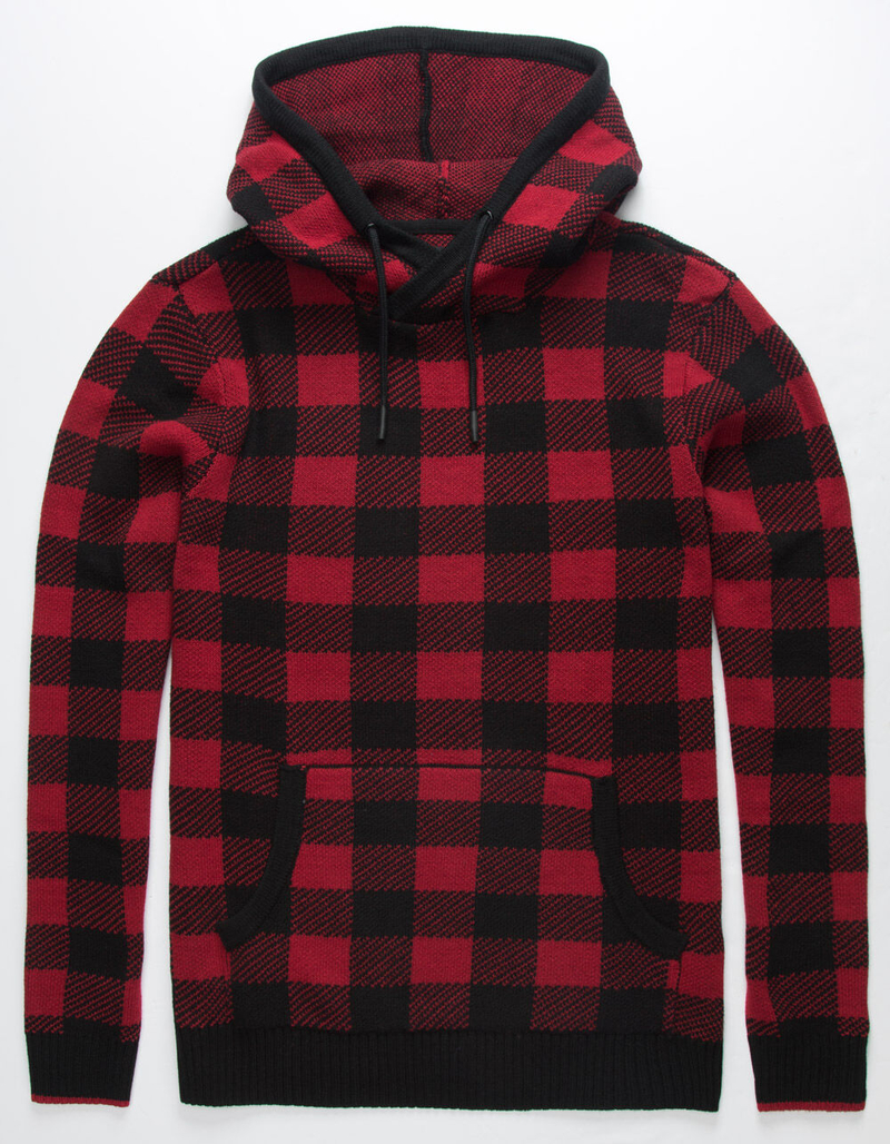 RETROFIT Buffalo Mens Hooded Sweater - RED | Tillys