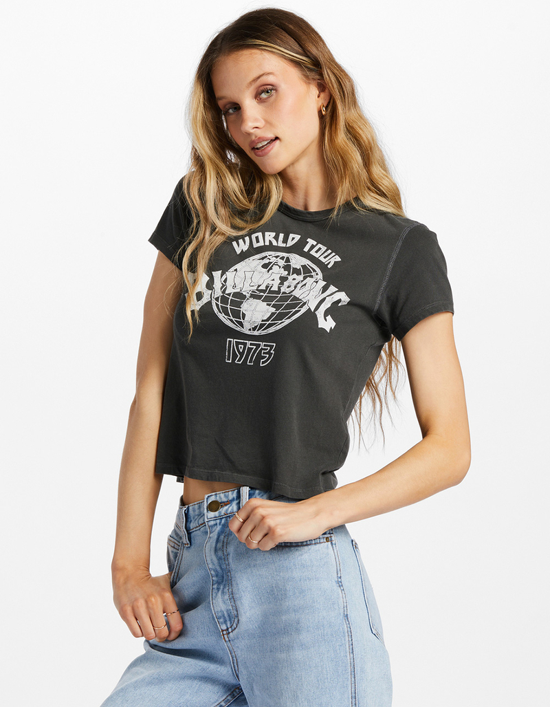 BILLABONG World Tour Womens Skimmer Tee - BLACK | Tillys