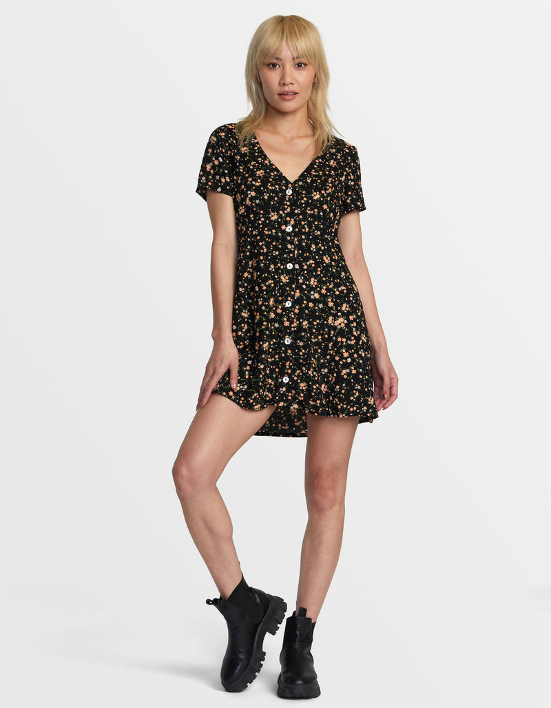 RVCA Understated Mini Dress - BLACK COMBO | Tillys