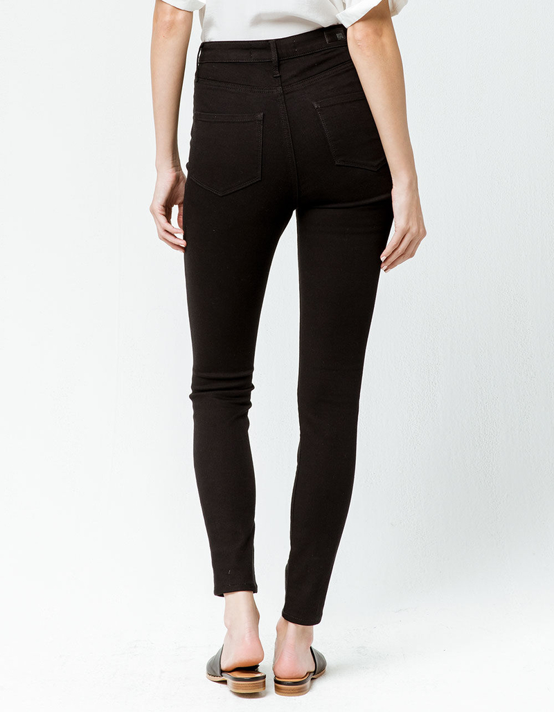 RSQ Super High Rise Black Denim Womens Ripped Jeggings - BLACK DENIM ...