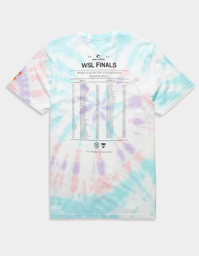 RIP CURL x WSL Finals World Champ Tie-Dye Mens T-Shirt - BLUE COMBO - M ...