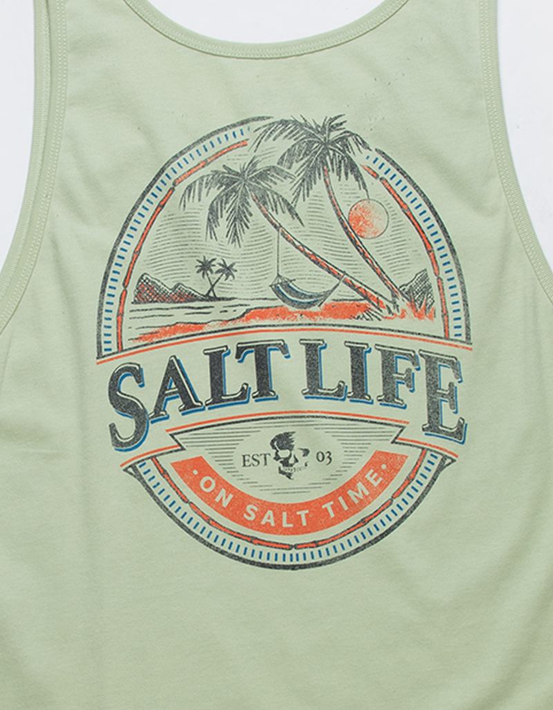 SALT LIFE Island Hammock Mens Tank Top - SAGE - XL | Tillys