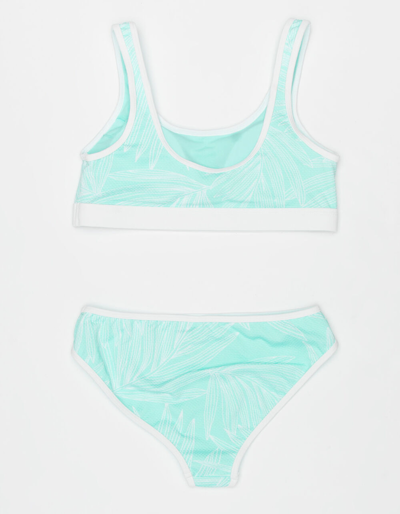 FULL TILT Scoop Bralette & Hipster Girls Bikini Set - FROST | Tillys