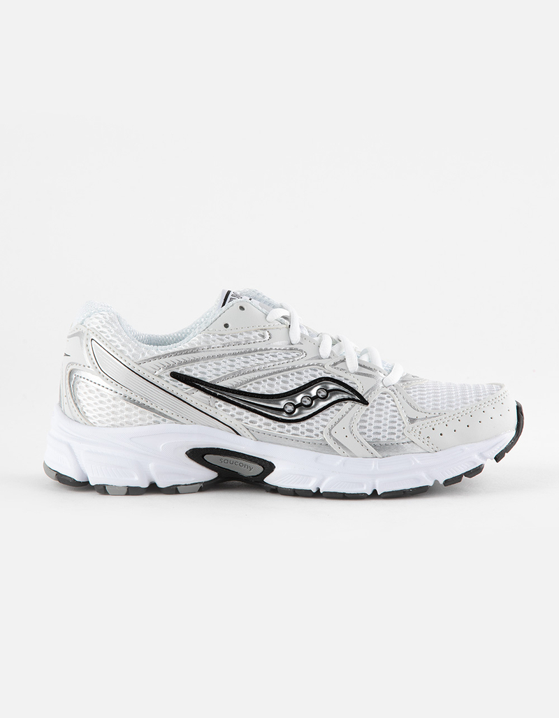 SAUCONY Grid Ride Millennium Mens Shoes - WHT/BLK | Tillys