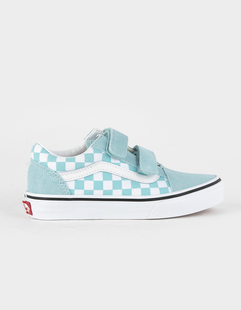 VANS Old Skool Girls Velcro Shoes - MINT | Tillys