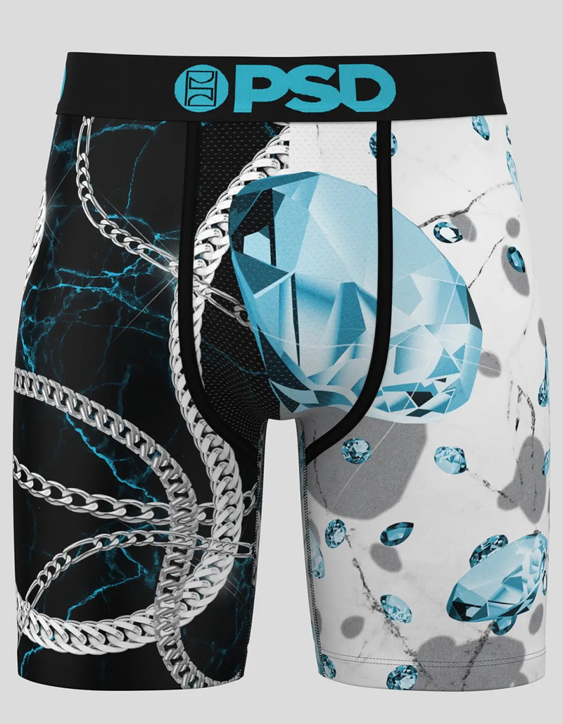 PSD Iced Silver Mens Boxer Briefs - MULTI - L | Tillys
