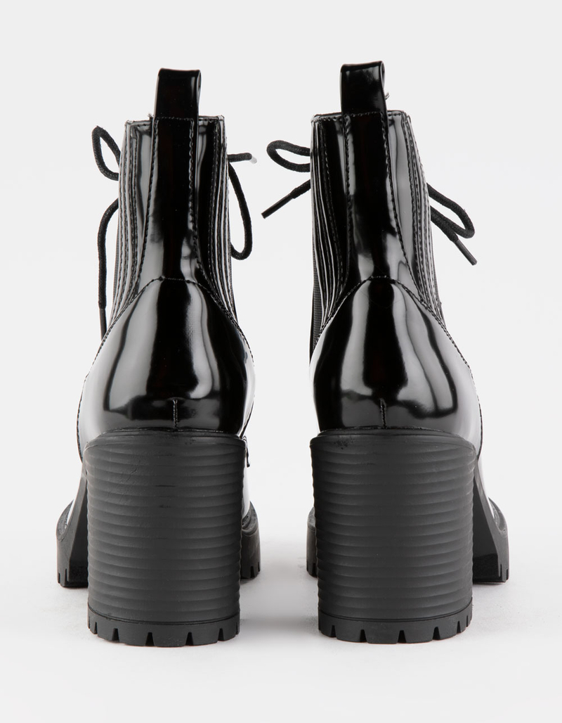 MIA Daryl Lace Up Heel Womens Boots - BLACK | Tillys