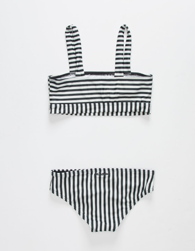 BILLABONG Rad Wave Girls Bikini Set - BLACK/WHITE - 7 | Tillys