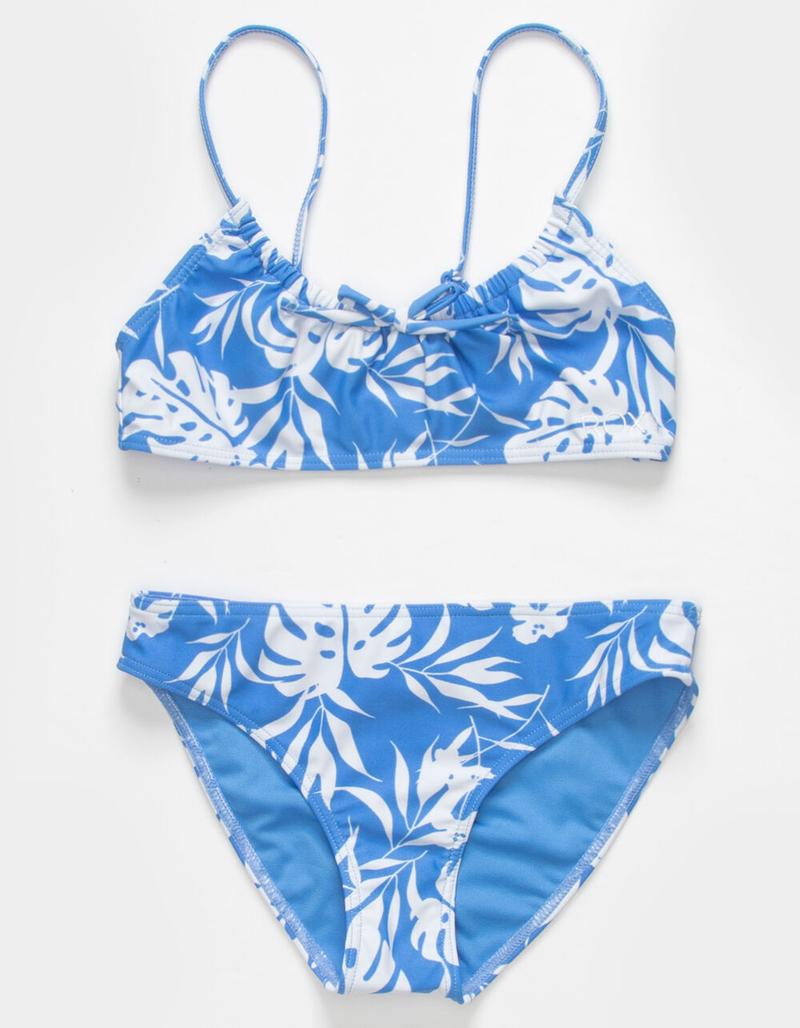 ROXY California Friends Girls Bralette Bikini Set - BLUE COMBO | Tillys