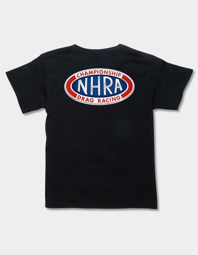 NHRA Chrome Logo Unisex Kids Tee - BLACK - S | Tillys