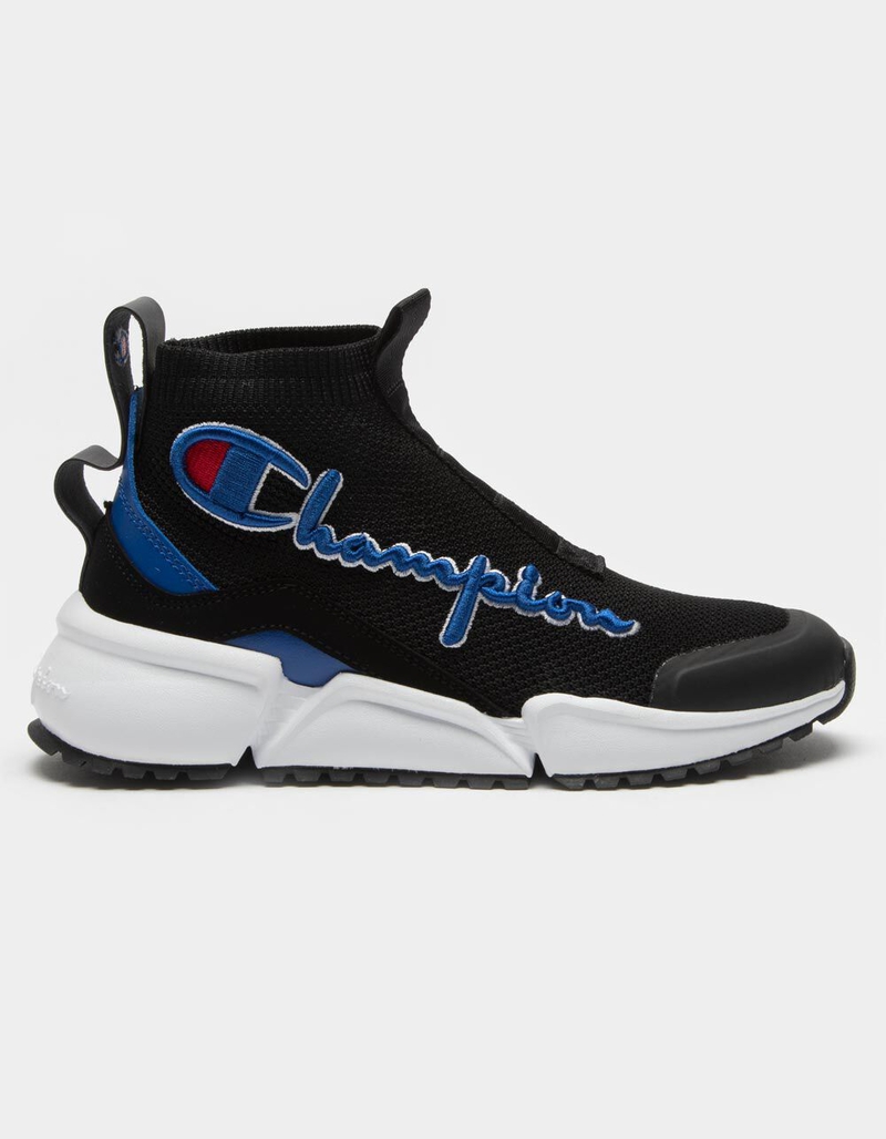 CHAMPION Rally Future Mid Boys Shoes - BLACK COMBO - 3.5 | Tillys