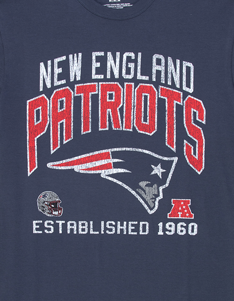 47 BRAND New England Patriots Turned Up Mens Tee - NAVY | Tillys