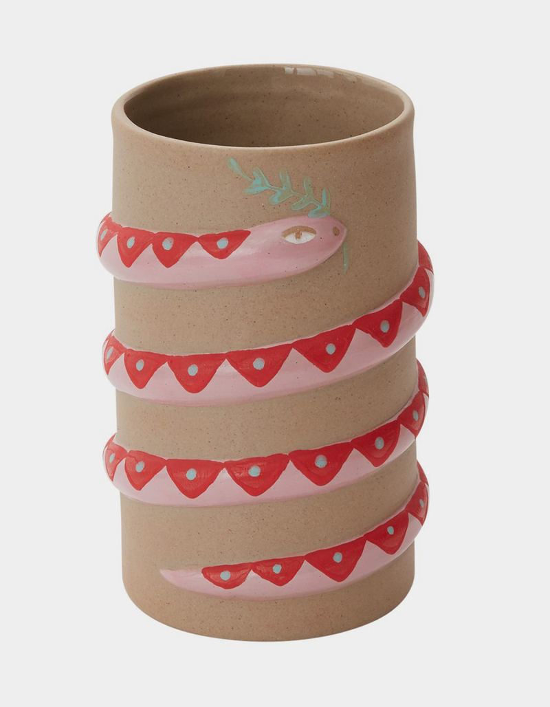 Serpent Vase - PINK - ONE SIZE | Tillys