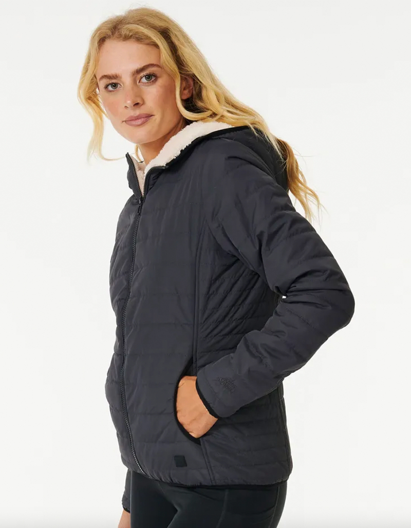 RIP CURL Anti-Series Anoeta Classic Womens Jacket - BLACK - XS | Tillys