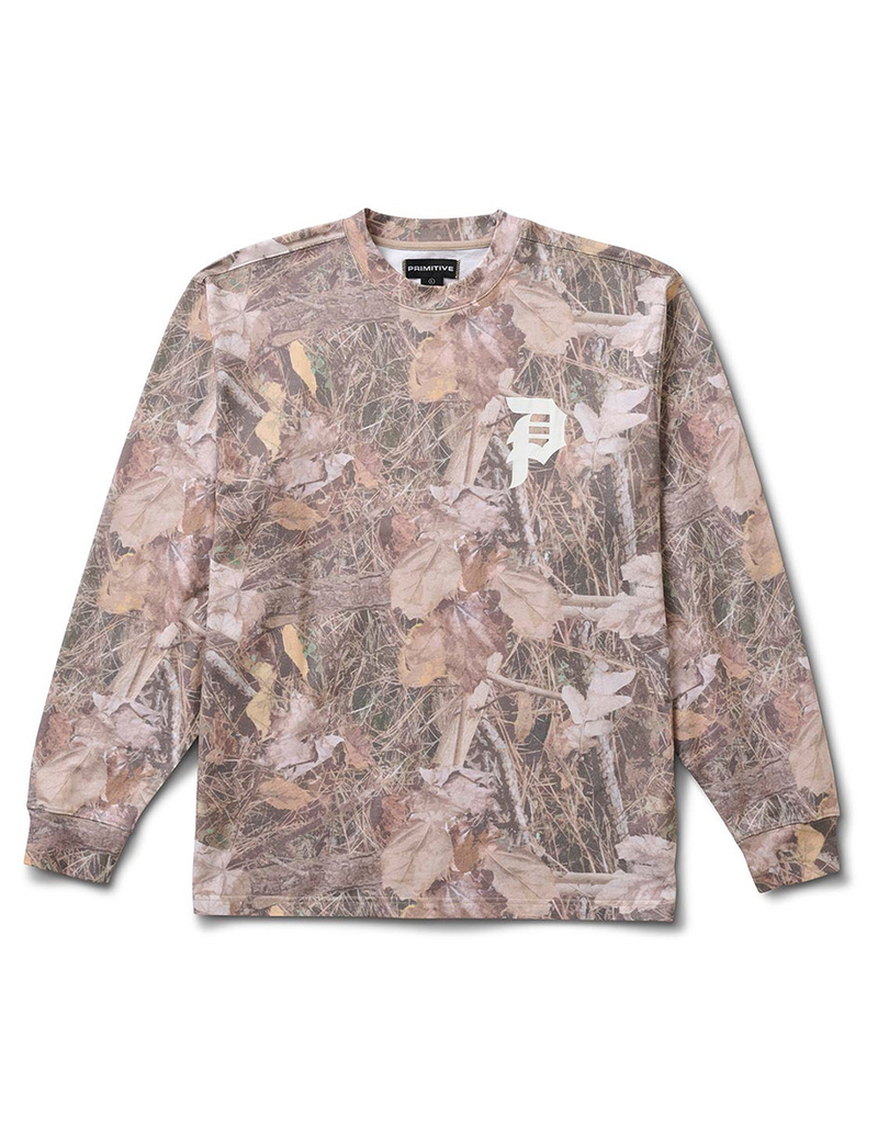 PRIMITIVE Dirty P Mens Long Sleeve Heavyweight Tee - CAMO | Tillys