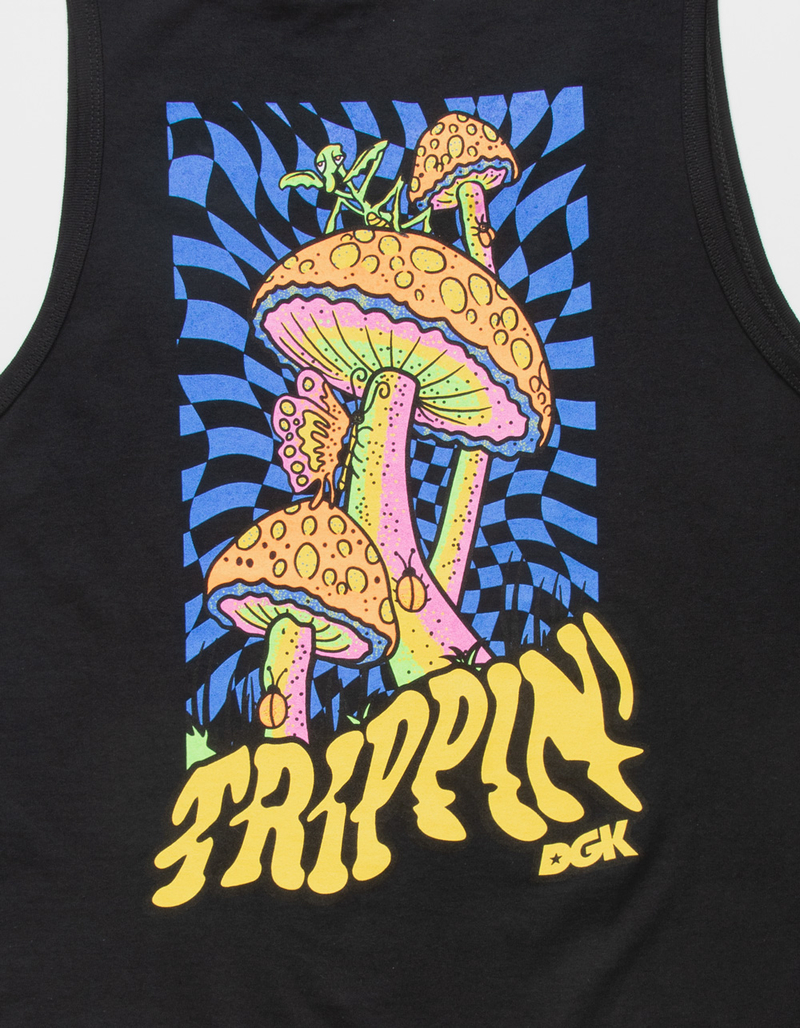 DGK Trippin Mens Tank Top - BLACK | Tillys